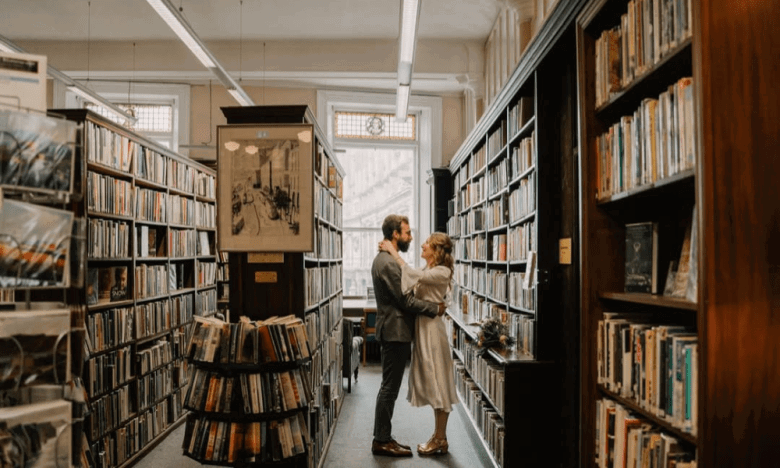 10 Beautiful Library Weddings Captured Through The Lens Of Time